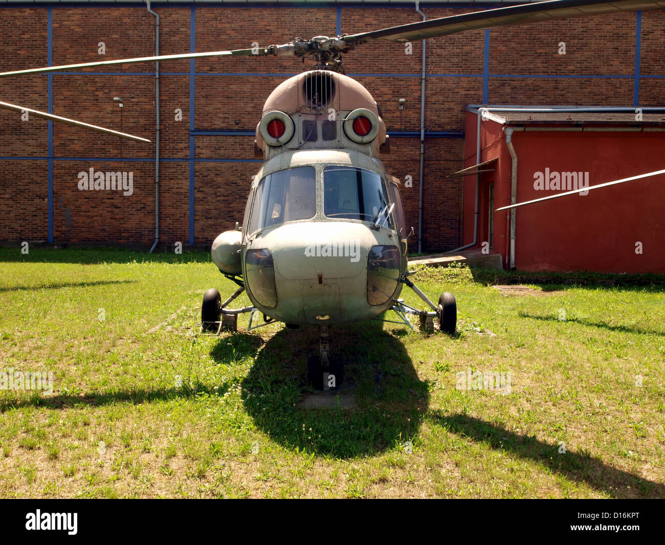 The Mil Mi-2 Hoplite, part of the Czech Air Force collection at the ...