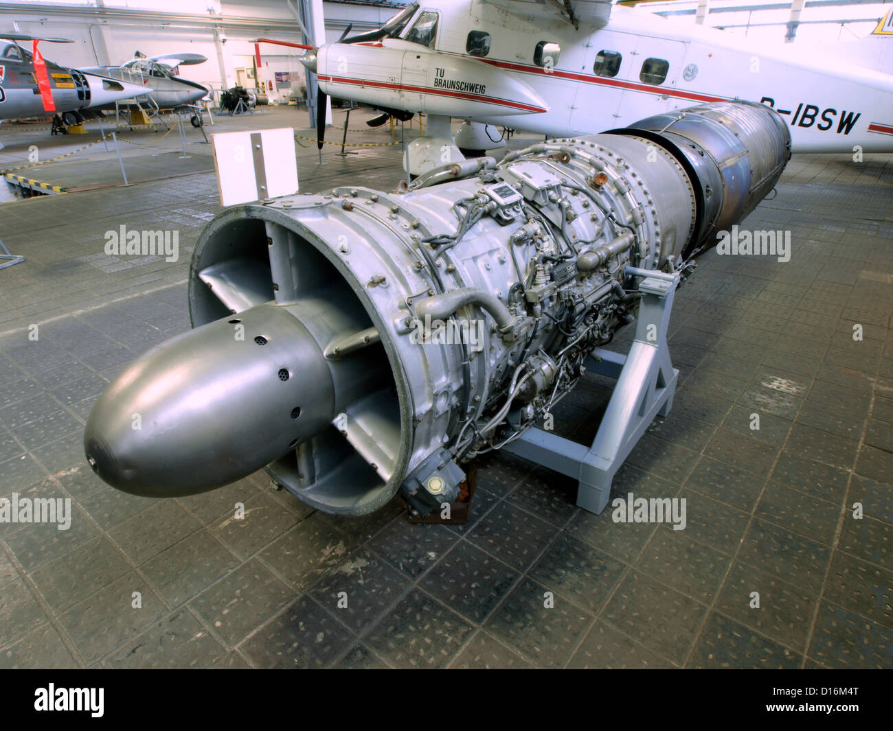 The Museum of Aviation and Technology in Wernigerode displays the ...