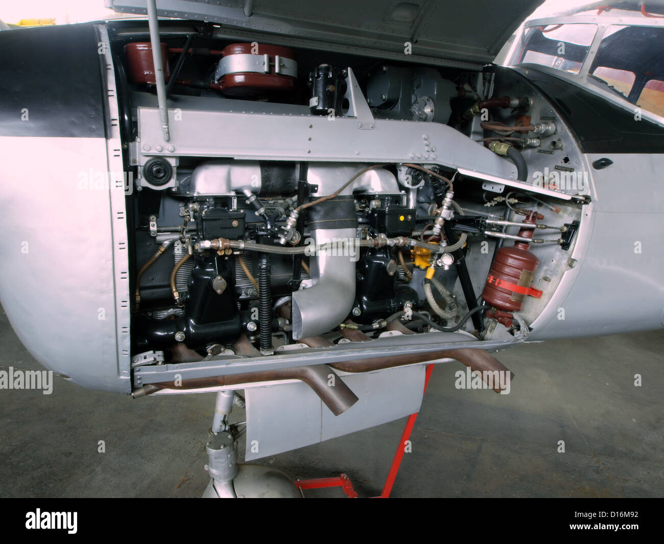 The Museum of Aviation and Technology in Wernigerode displays the ...