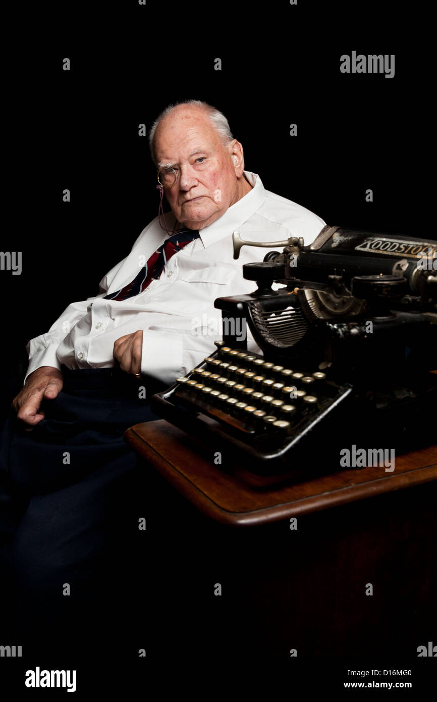 Sir Patrick Moore Stock Photo - Alamy