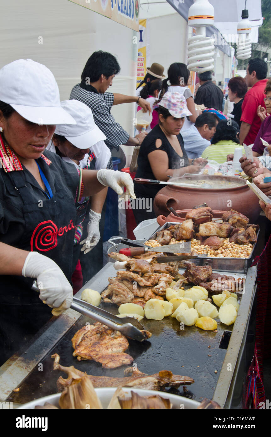 Peruvian street food hi-res stock photography and images - Alamy