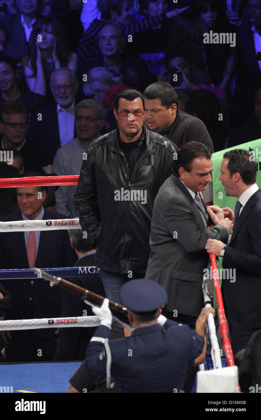 Dec. 8, 2012 - Las Vegas, Nevada, USA - Actor Steven Seagal accompanied ...