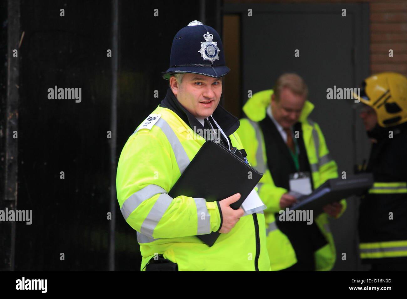 The london fire brigade lfb at the shard hi-res stock photography and ...