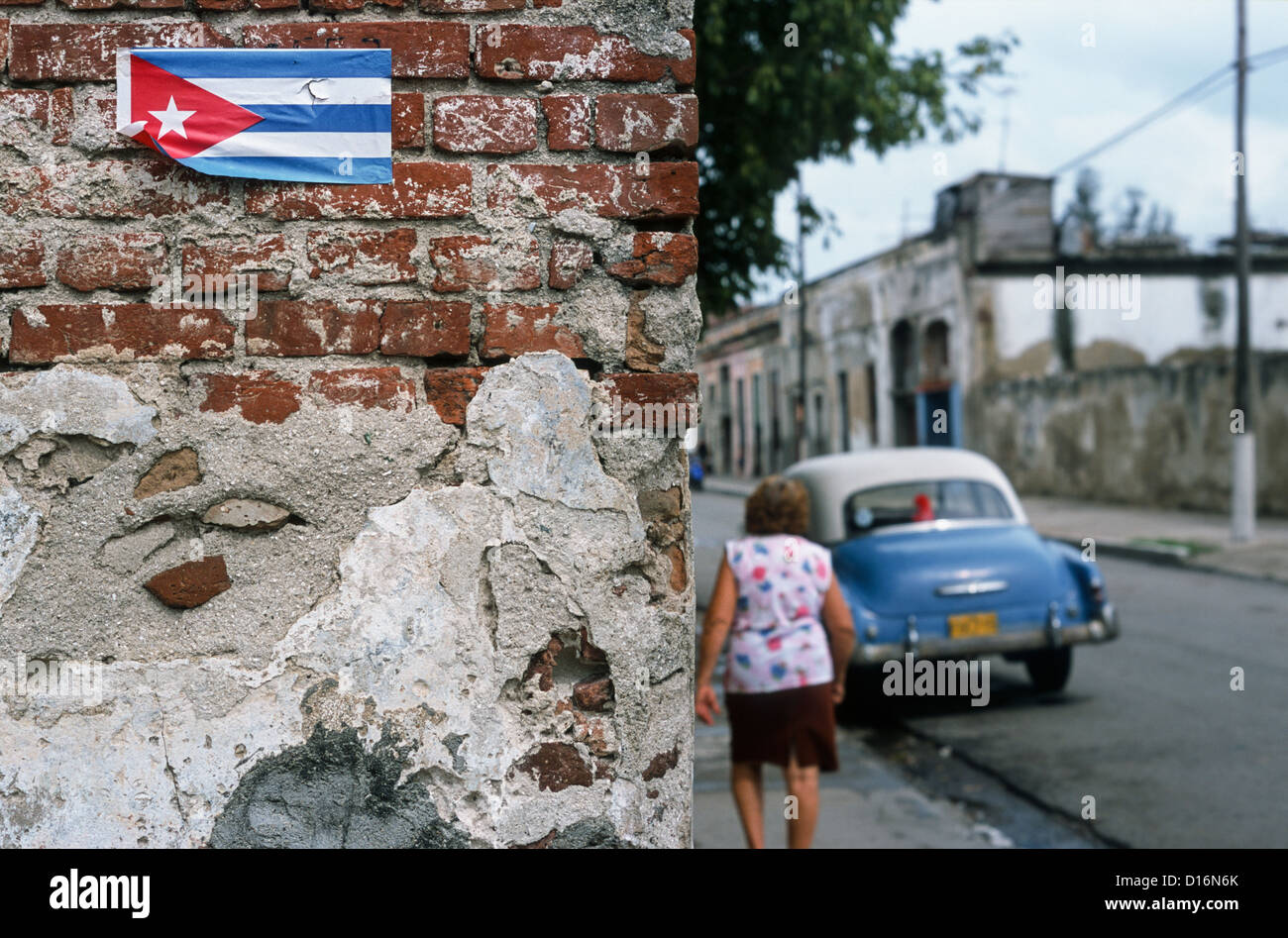 Flag on a wall hi-res stock photography and images - Alamy