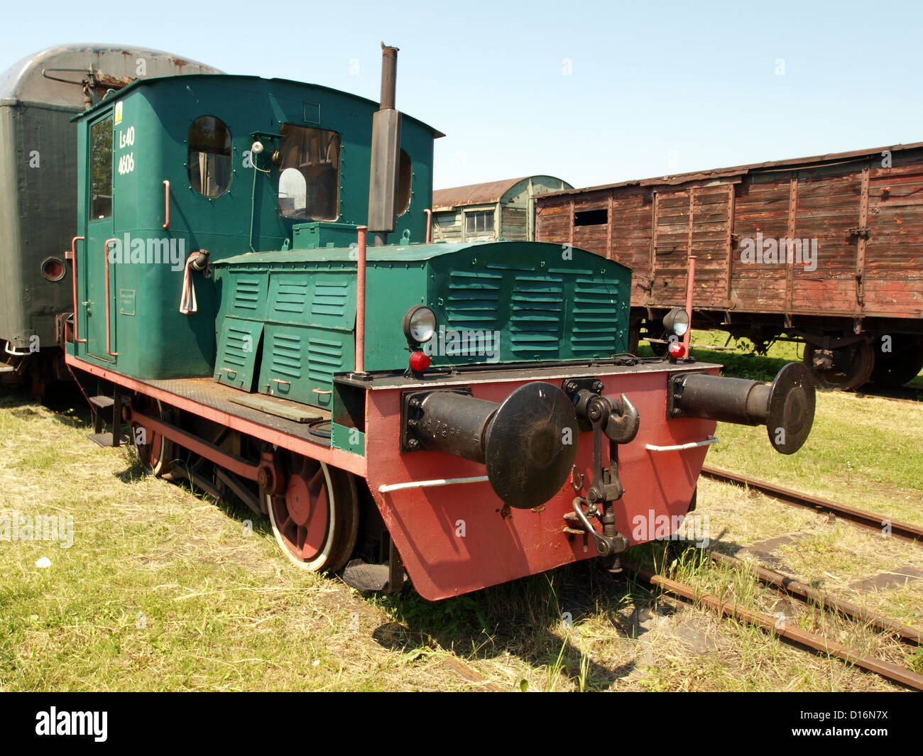 The Loc Ls40 4606 train at the Museum of Industry and Railway in Lower ...