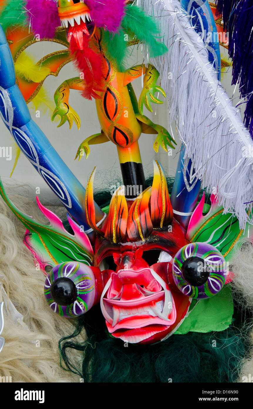 Traditional masks of Puno. Peru Stock Photo - Alamy