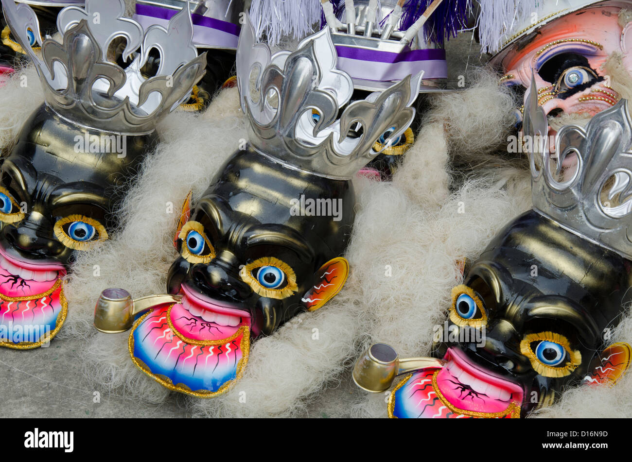 Traditional masks of Puno. Peru Stock Photo - Alamy