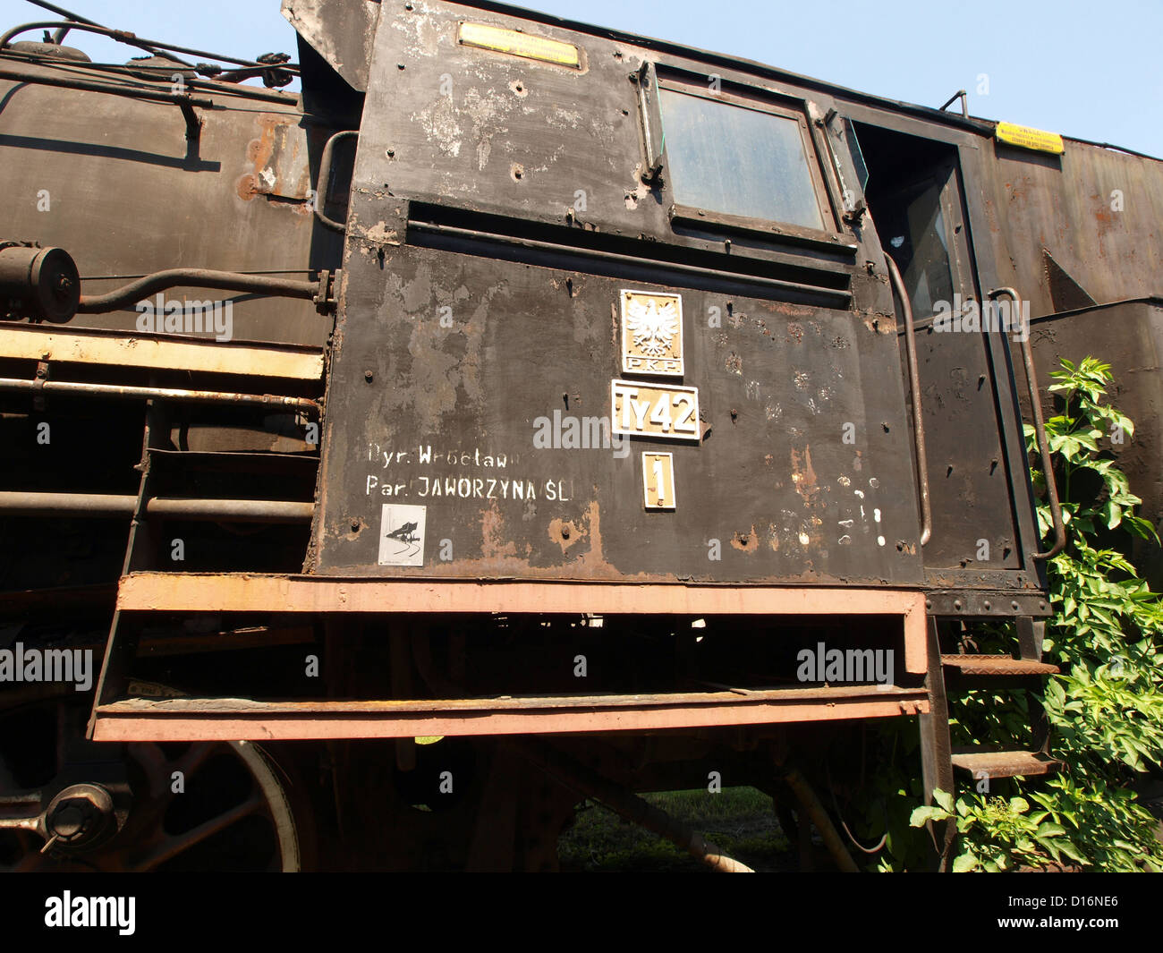 The Ty42-1 is a steam locomotive displayed at the Museum of Industry ...