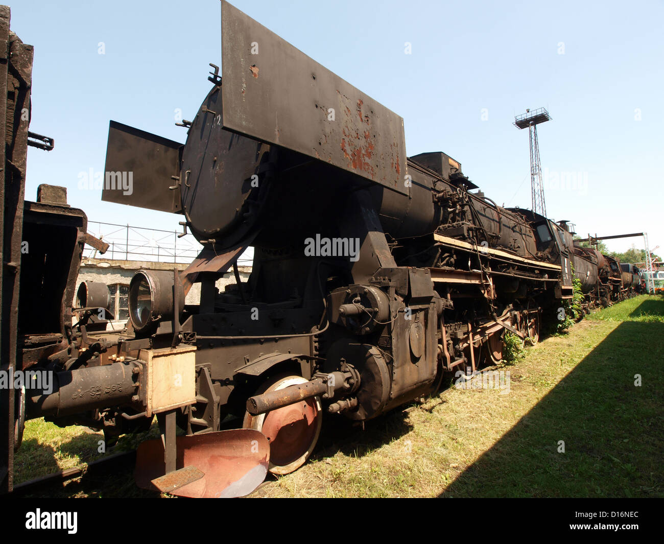 The Ty42-1 steam locomotive, housed at the Museum of Industry and ...