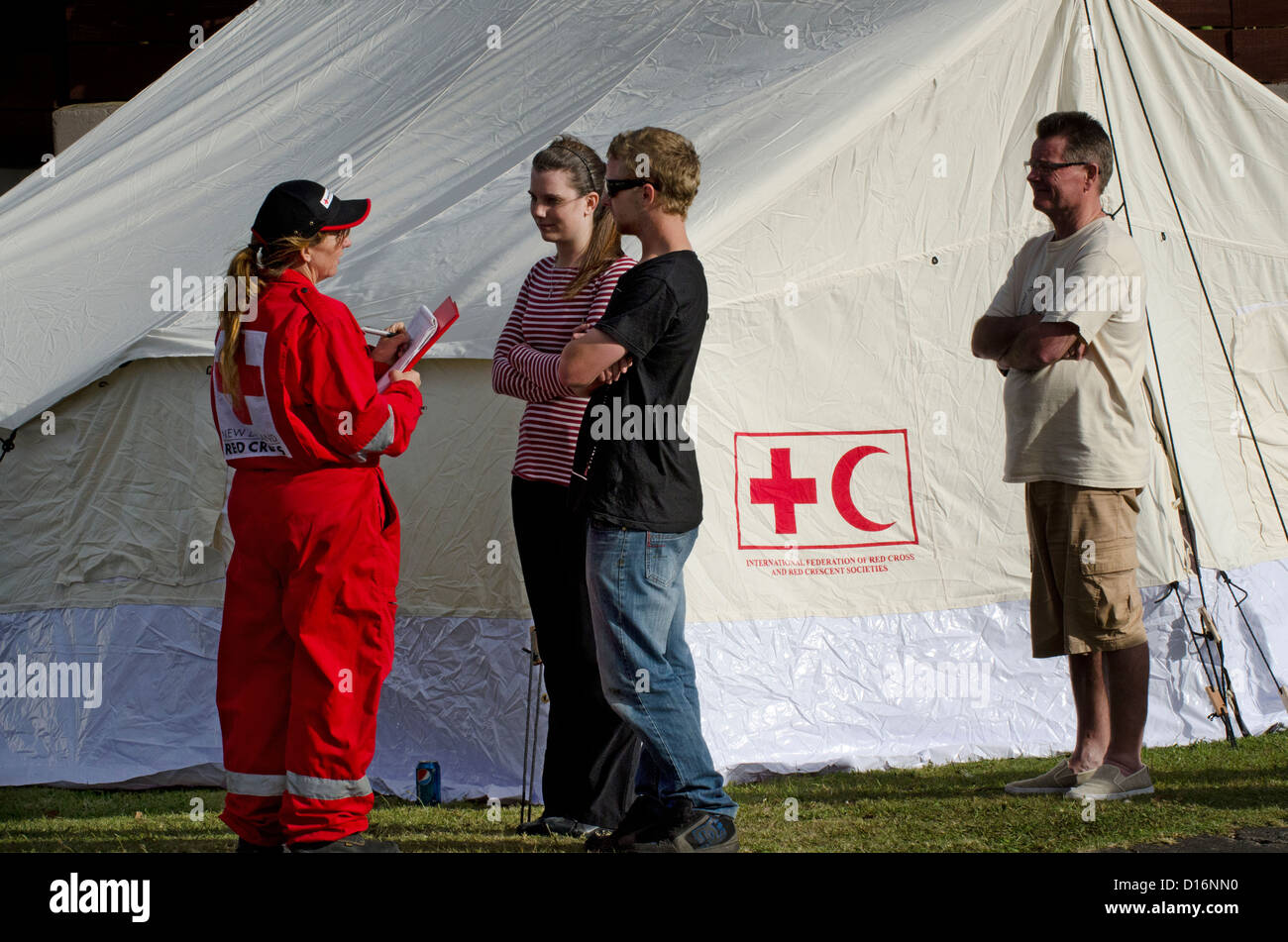 Red Cross Worker Disaster High Resolution Stock Photography and Images ...