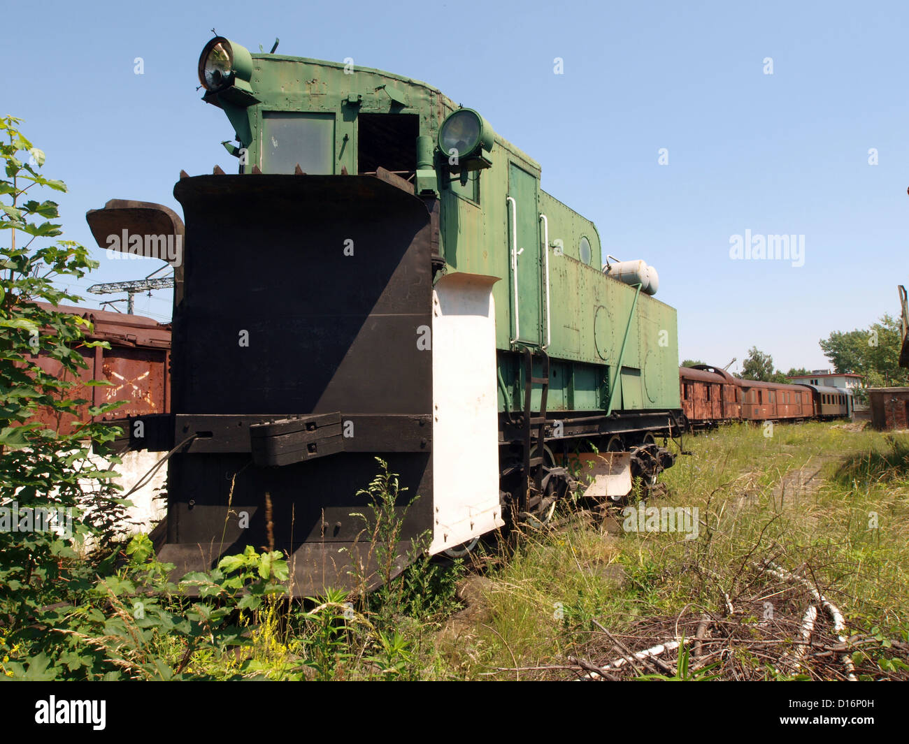 The Museum of Industry and Railway in Lower Silesia features a green ...