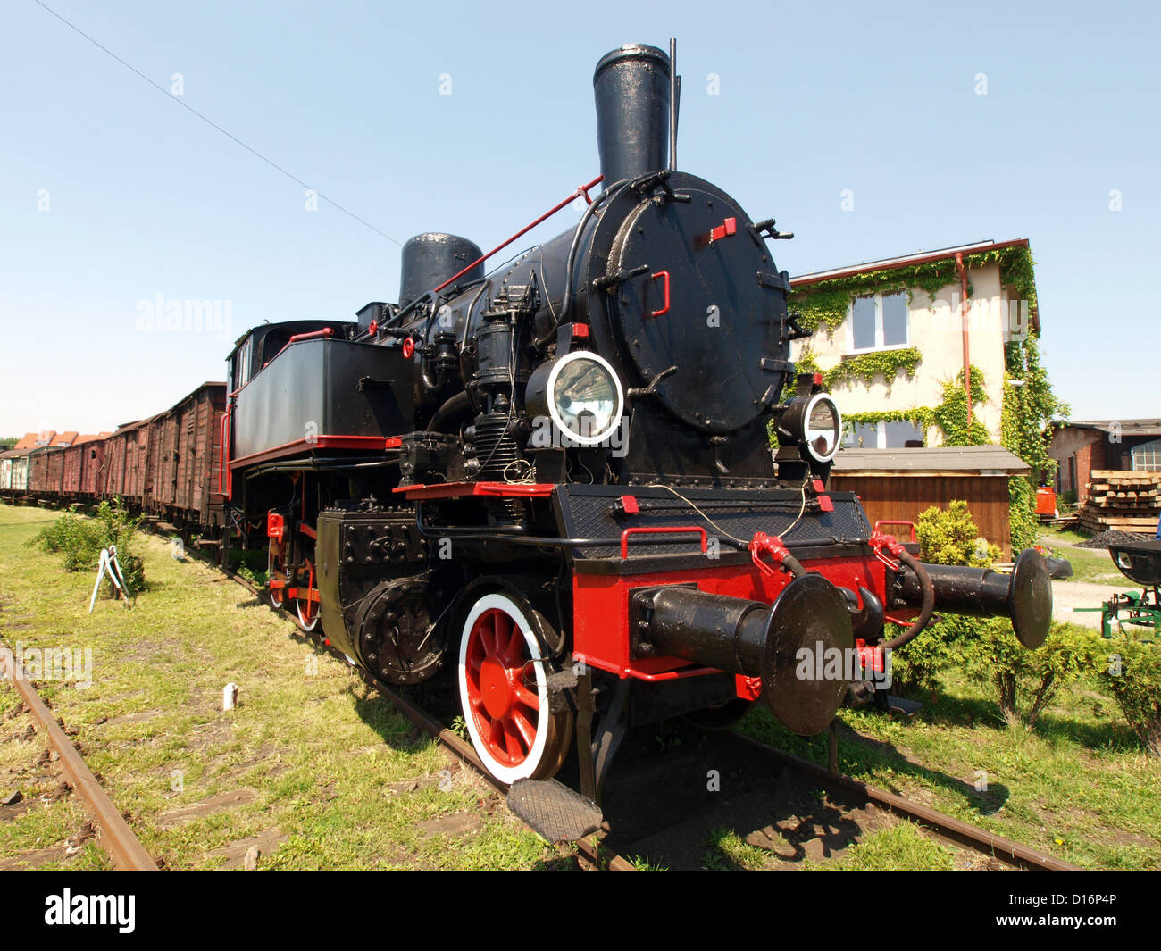The PKP class TKi3 26 is a steam locomotive exhibited at the Museum of ...