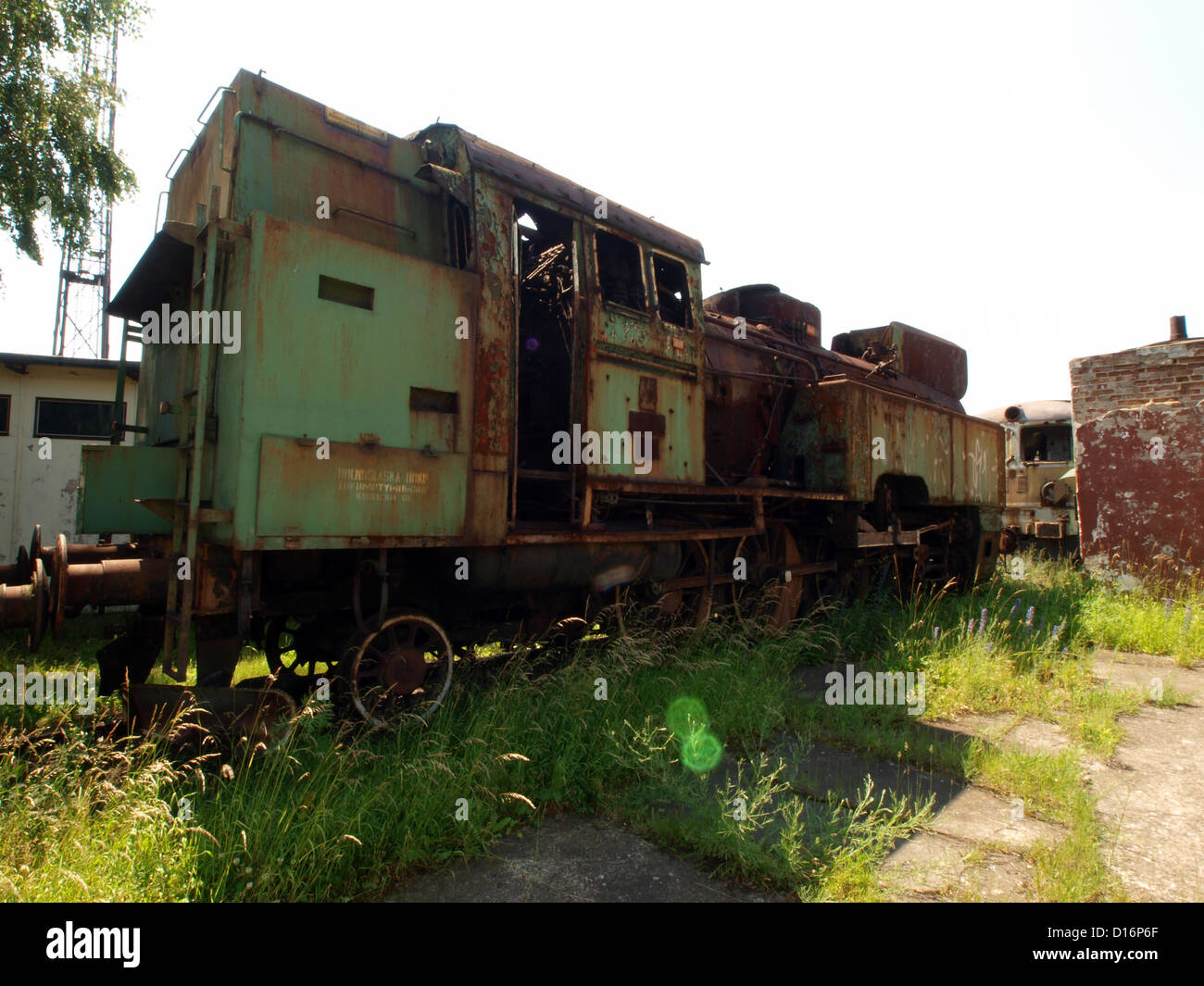 The Tkt48 186 is a steam locomotive displayed at the Museum of Industry ...