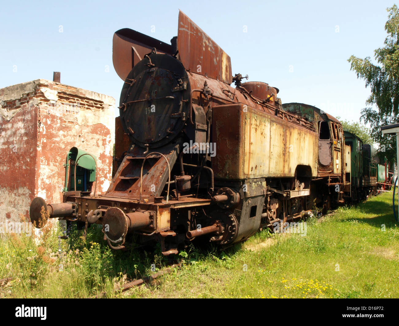 The Tkt48 186 train at the Museum of Industry and Railway in Lower ...