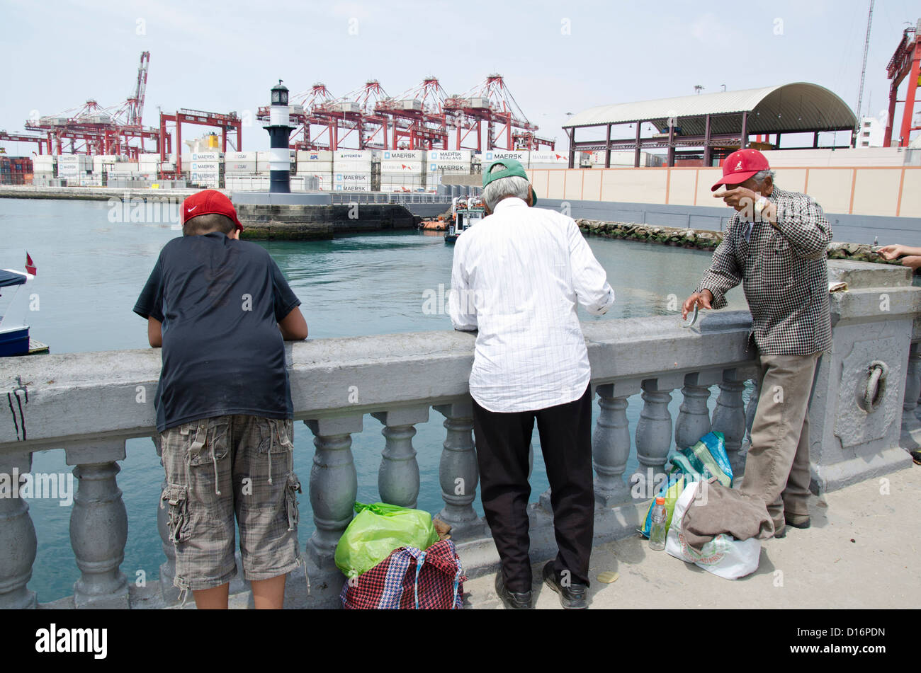 Port of Callao. Lima city. Peru Stock Photo - Alamy