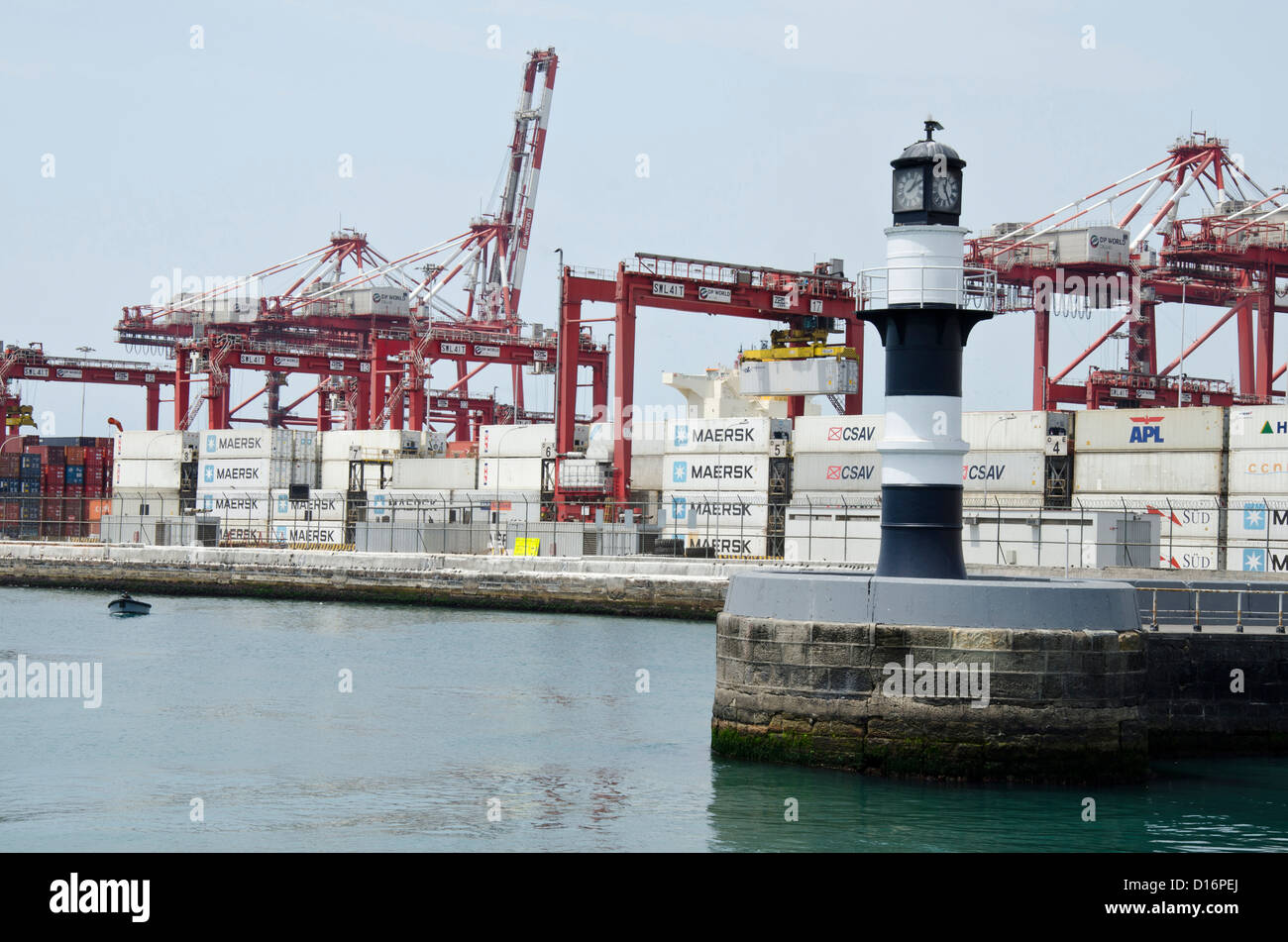 Port of Callao. Lima city. Peru Stock Photo - Alamy