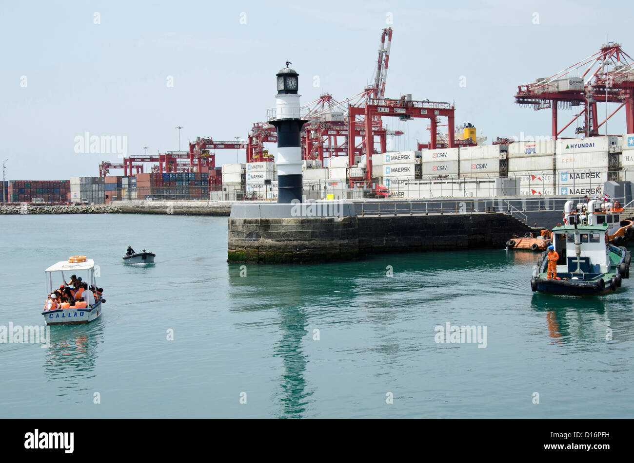 Port of callao lima peru container hi-res stock photography and images ...