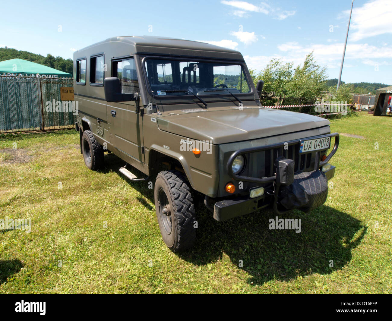 The Tarpan 4WD Honker is a Polish military vehicle designed for rugged ...