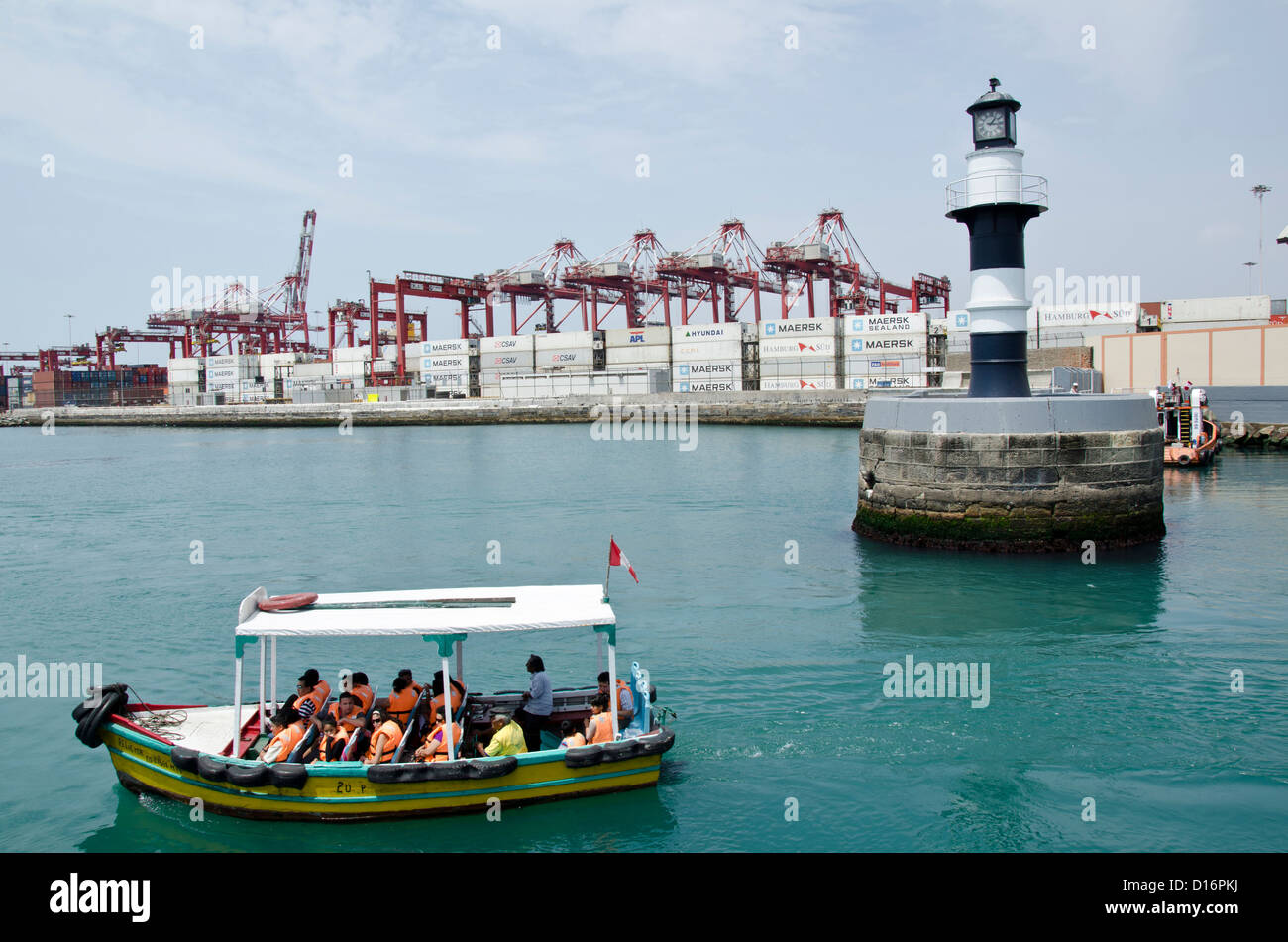 Port of Callao. Lima city. Peru Stock Photo - Alamy