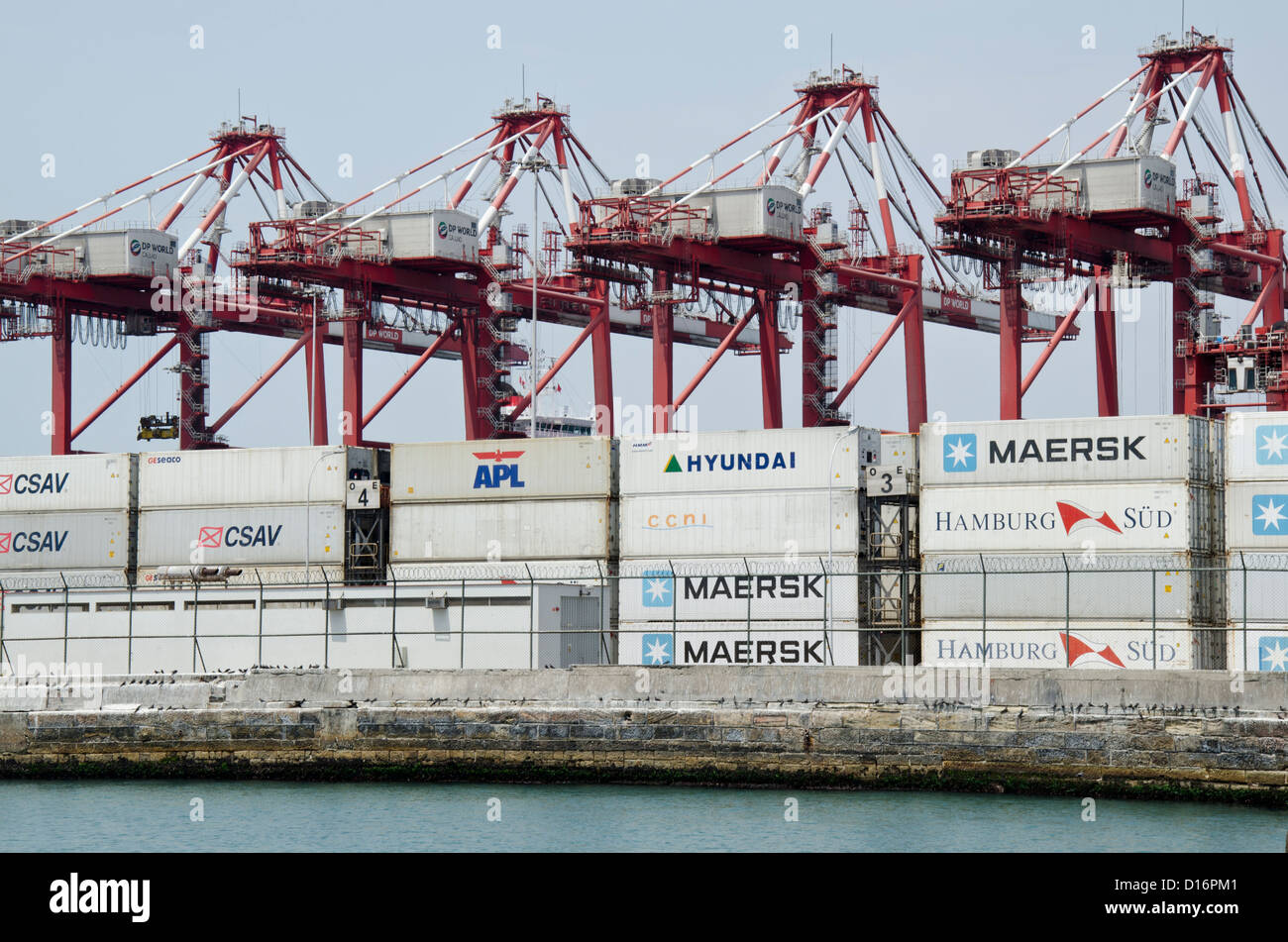 Port of Callao. Lima city. Peru Stock Photo - Alamy