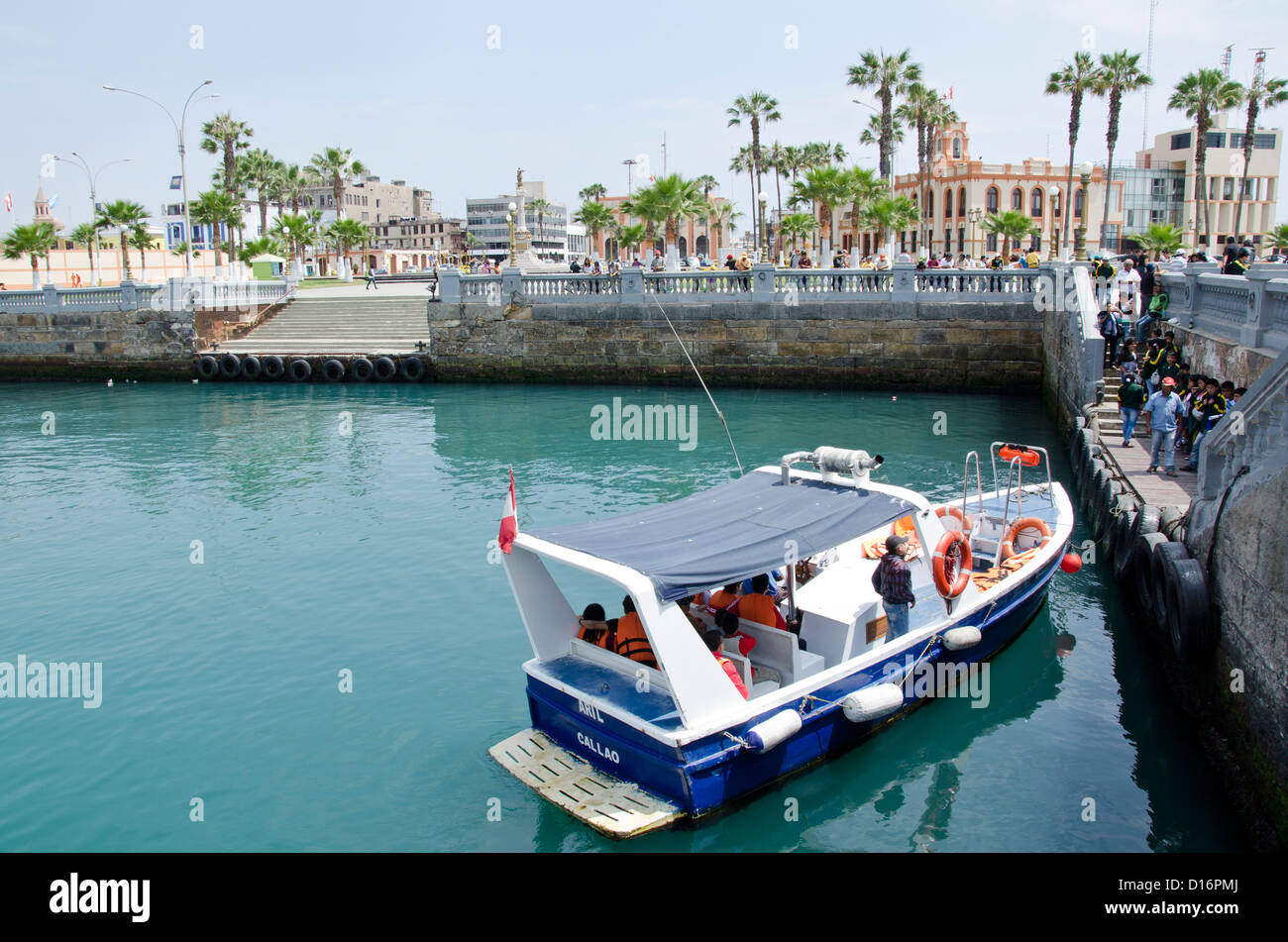 Port of Callao. Lima city. Peru Stock Photo - Alamy