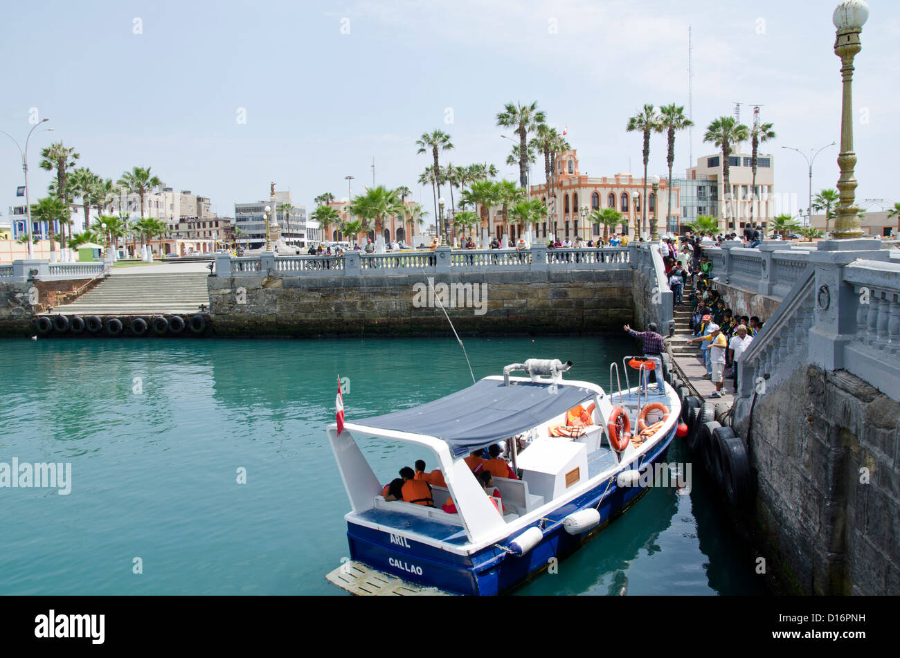 Port of Callao. Lima city. Peru Stock Photo - Alamy
