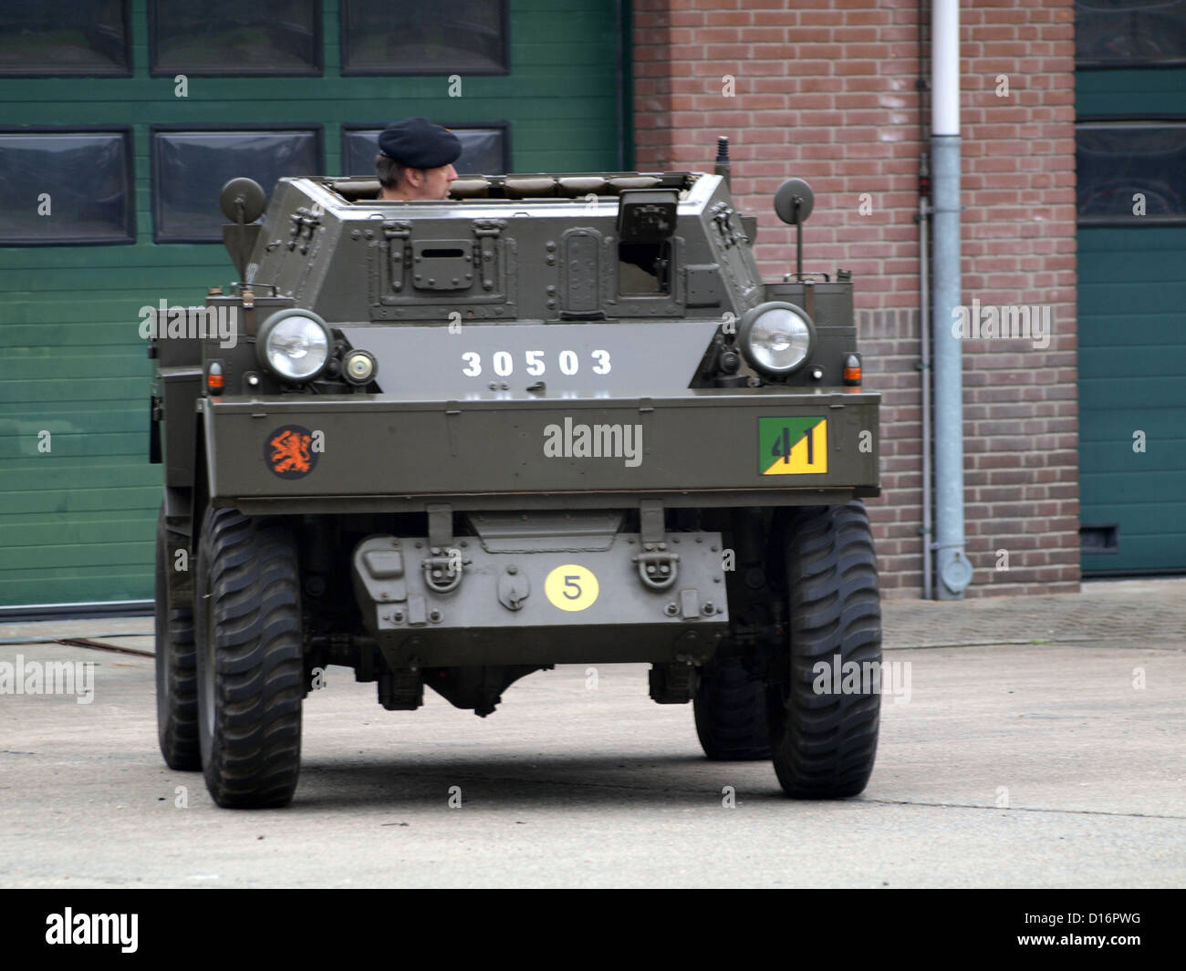 The Ford Lynx, displayed at the Cavalry Museum Day in the Netherlands ...