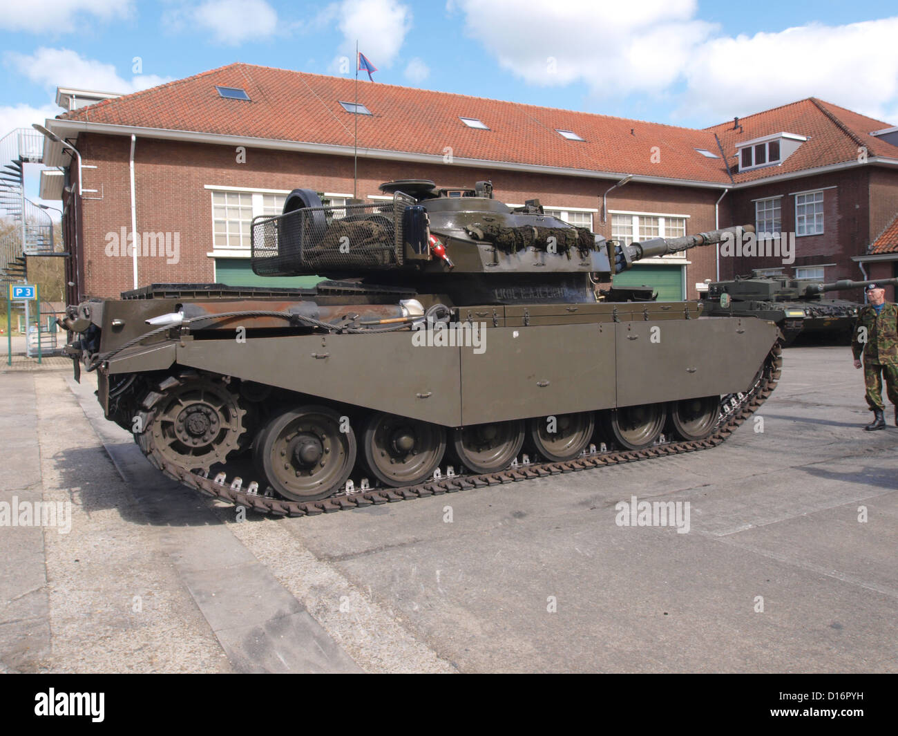 The Centurion Mk 5 105mm tank is a British main battle tank, equipped ...