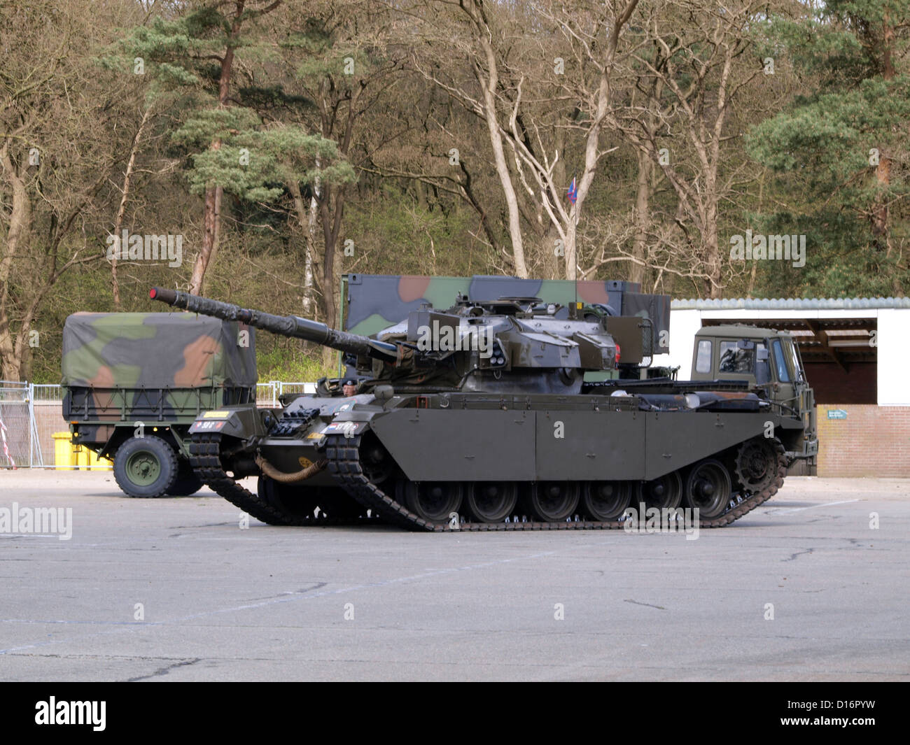 The Centurion Mk 5 105mm Tank is a British military vehicle used during ...