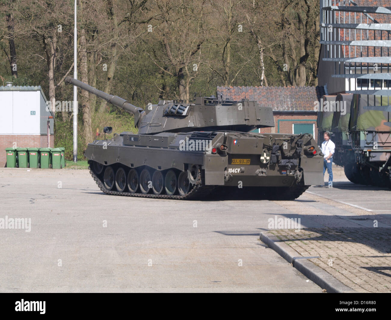 Dutch army Leopard I Tank Stock Photo - Alamy