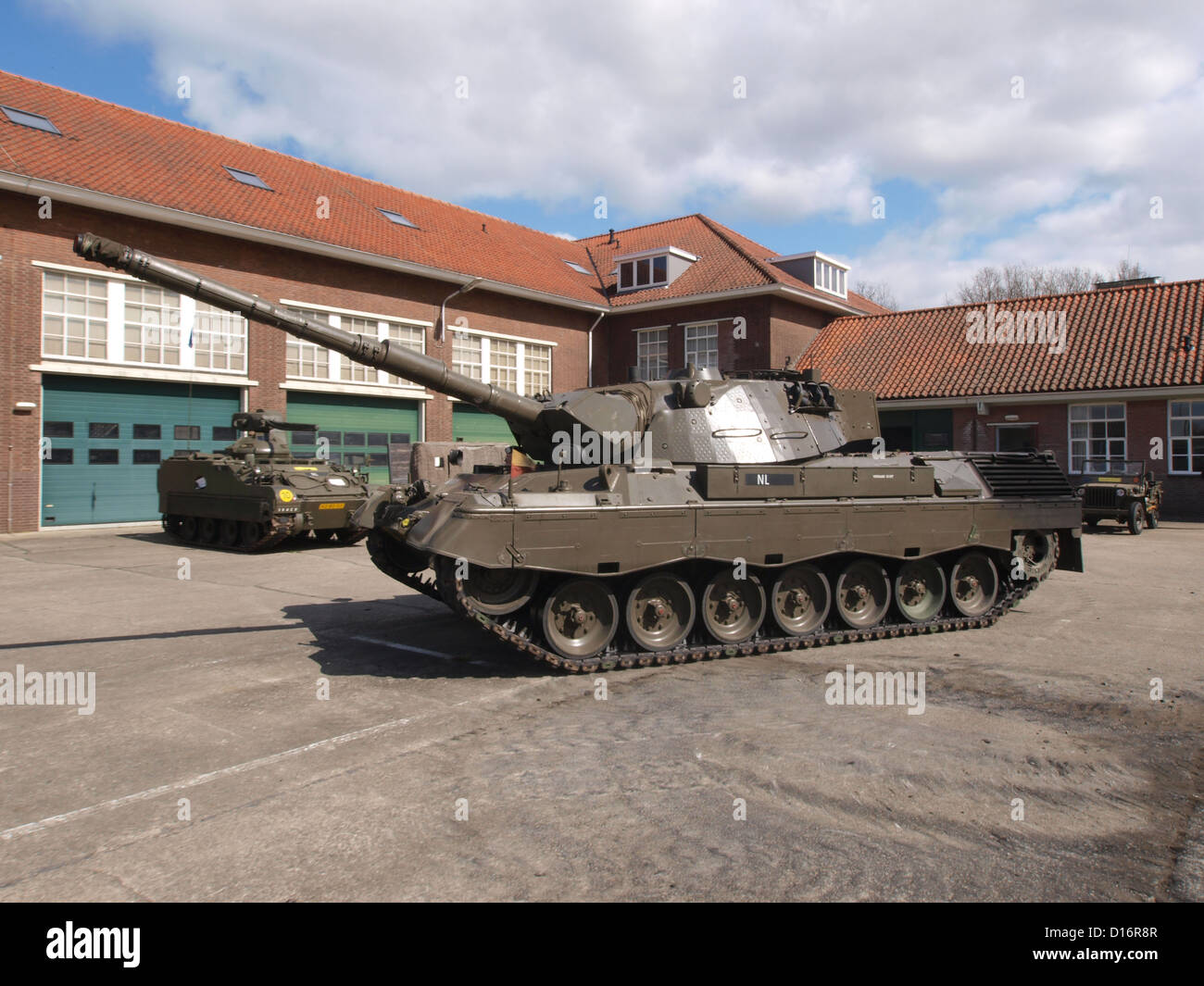 The Dutch Army Leopard I Tank is a main battle tank used by the Dutch ...