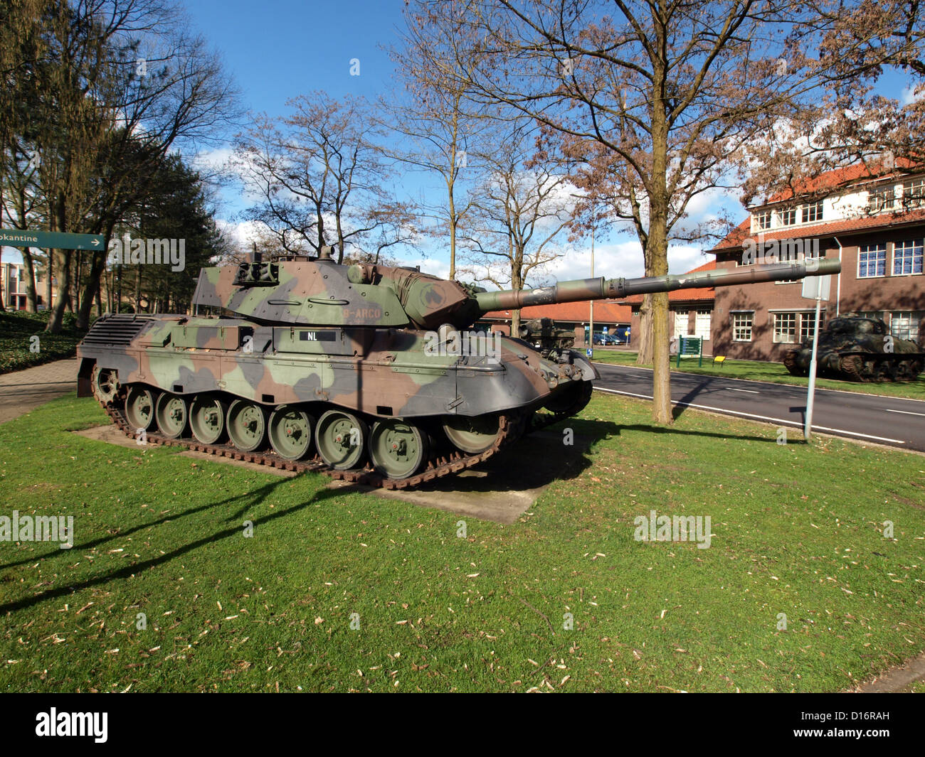 The Dutch Army Leopard I Tank, a key piece of military machinery, is ...