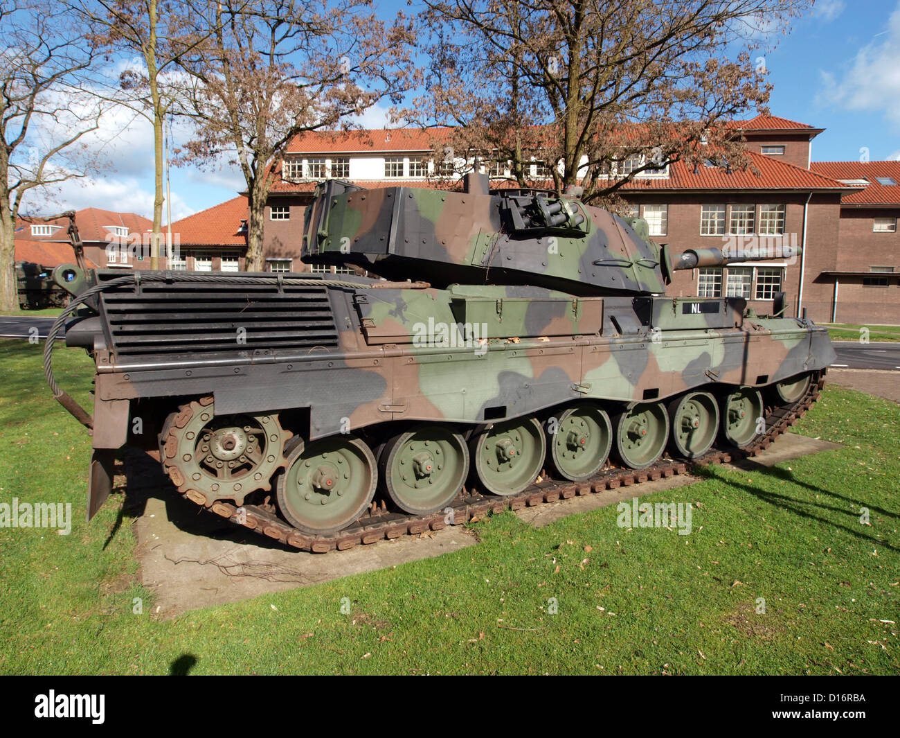The Dutch Army Leopard I Tank is an armored military vehicle equipped ...