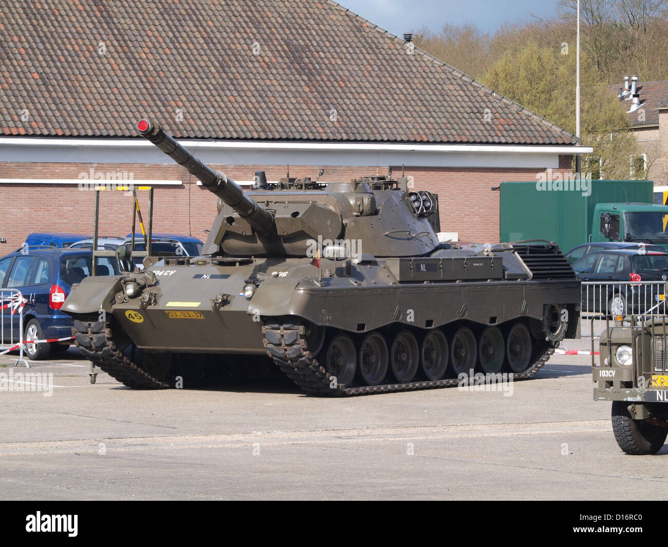 The Dutch Army Leopard I Tank is a highly versatile armored vehicle ...