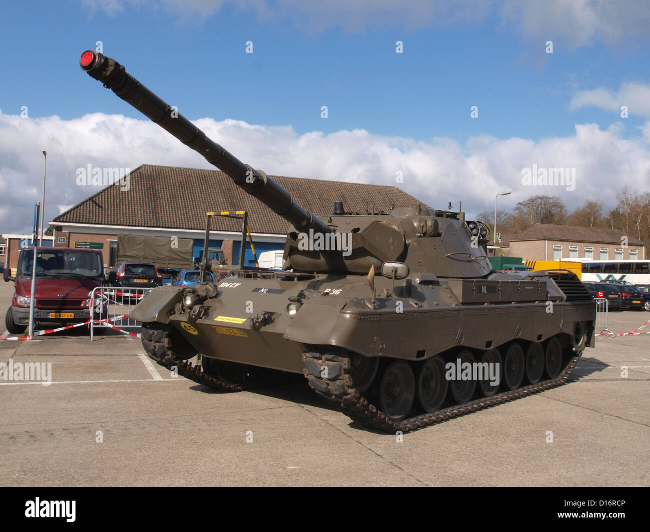 The Dutch Army's Leopard I tank is a German-made main battle tank used ...