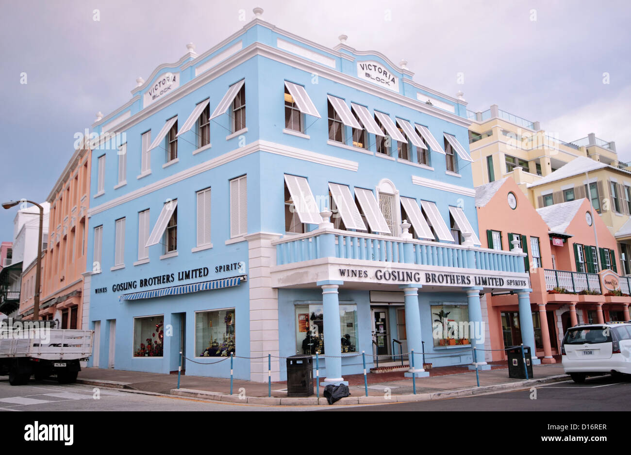 Hamilton bermuda architecture hi-res stock photography and images - Alamy