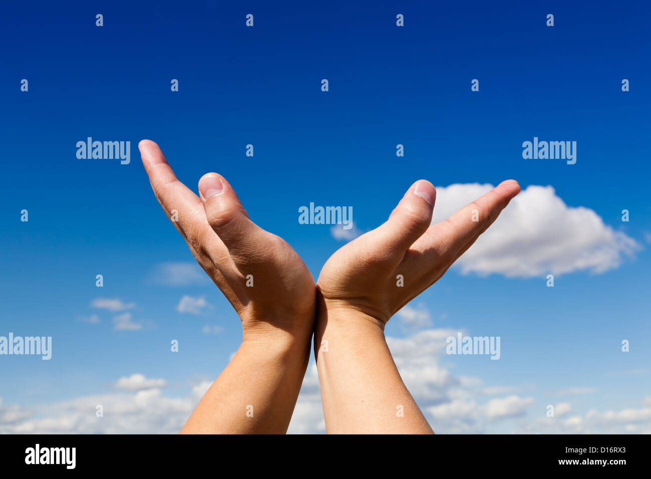 Receiving hand symbol receive hi-res stock photography and images - Alamy