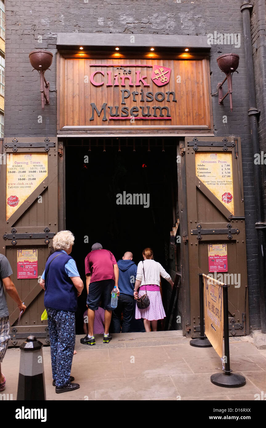 Entrance to the clink prison museum hi-res stock photography and images ...