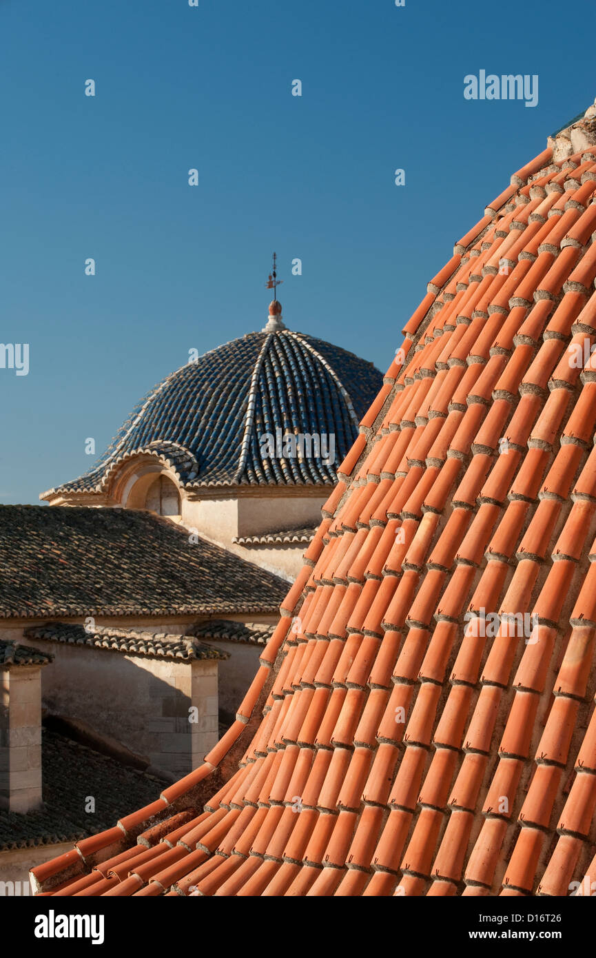 Tiling at dome, church of Saint Justa and Saint Rufina tower Stock ...