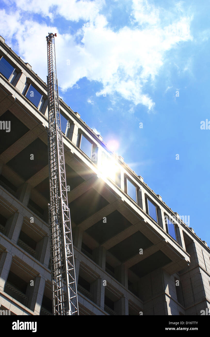 Fire truck ladder hi-res stock photography and images - Alamy