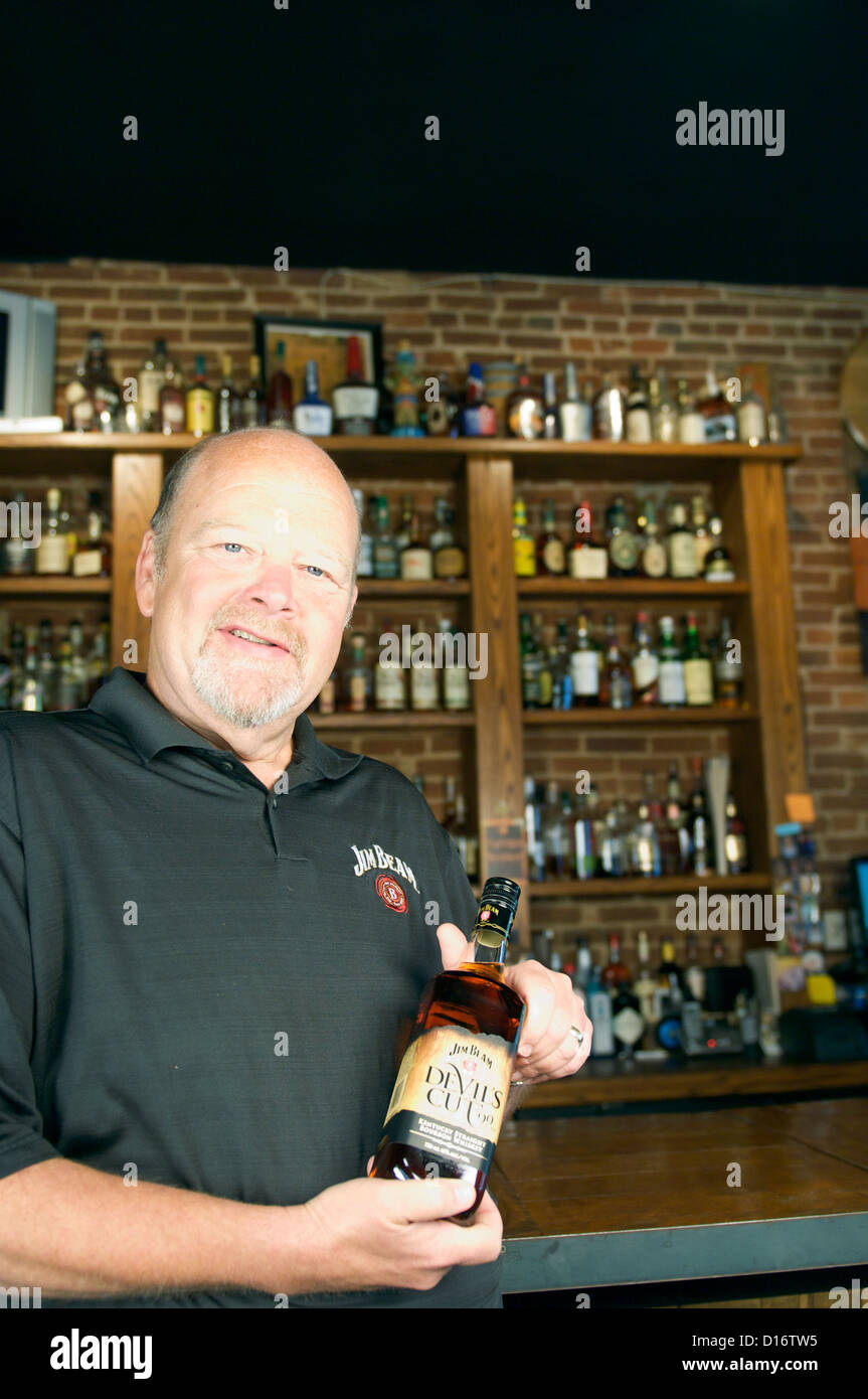 Fred Noe, the great grandson of Jim Beam, is the master distiller for ...