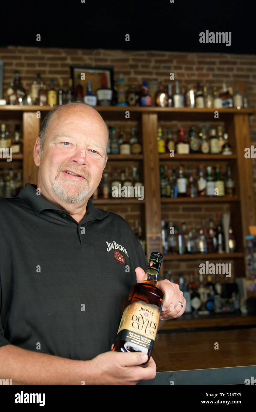 Fred Noe, the great grandson of Jim Beam, is the master distiller for ...