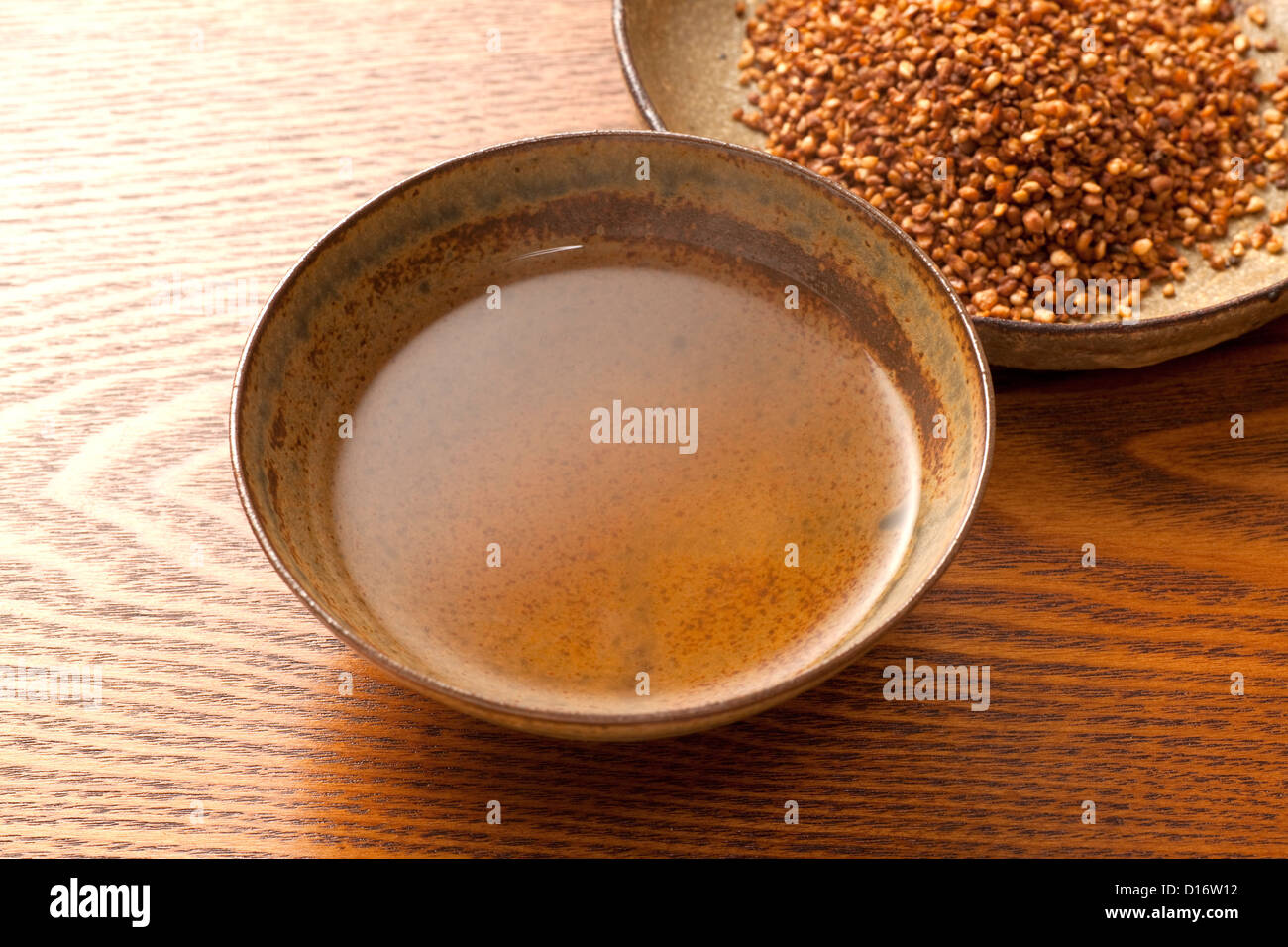 Cup of buckwheat tea Stock Photo - Alamy