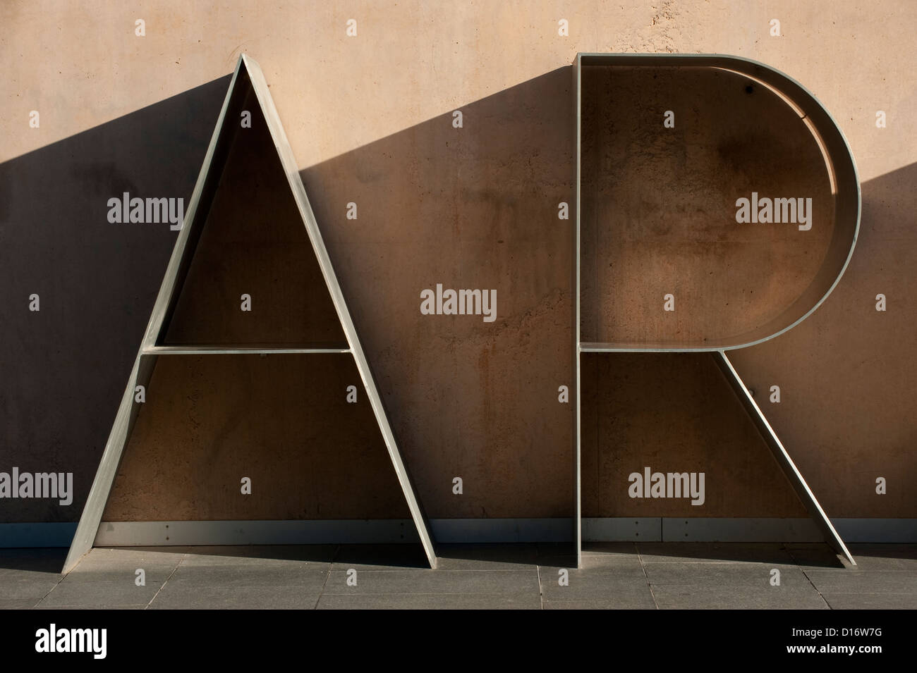 Steel letters hi-res stock photography and images - Alamy