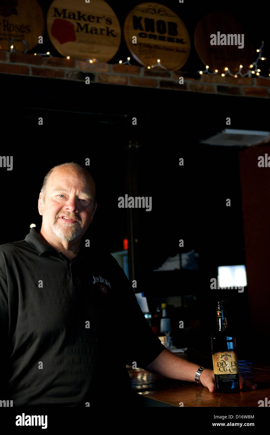 Fred Noe, the great grandson of Jim Beam, is the master distiller for ...