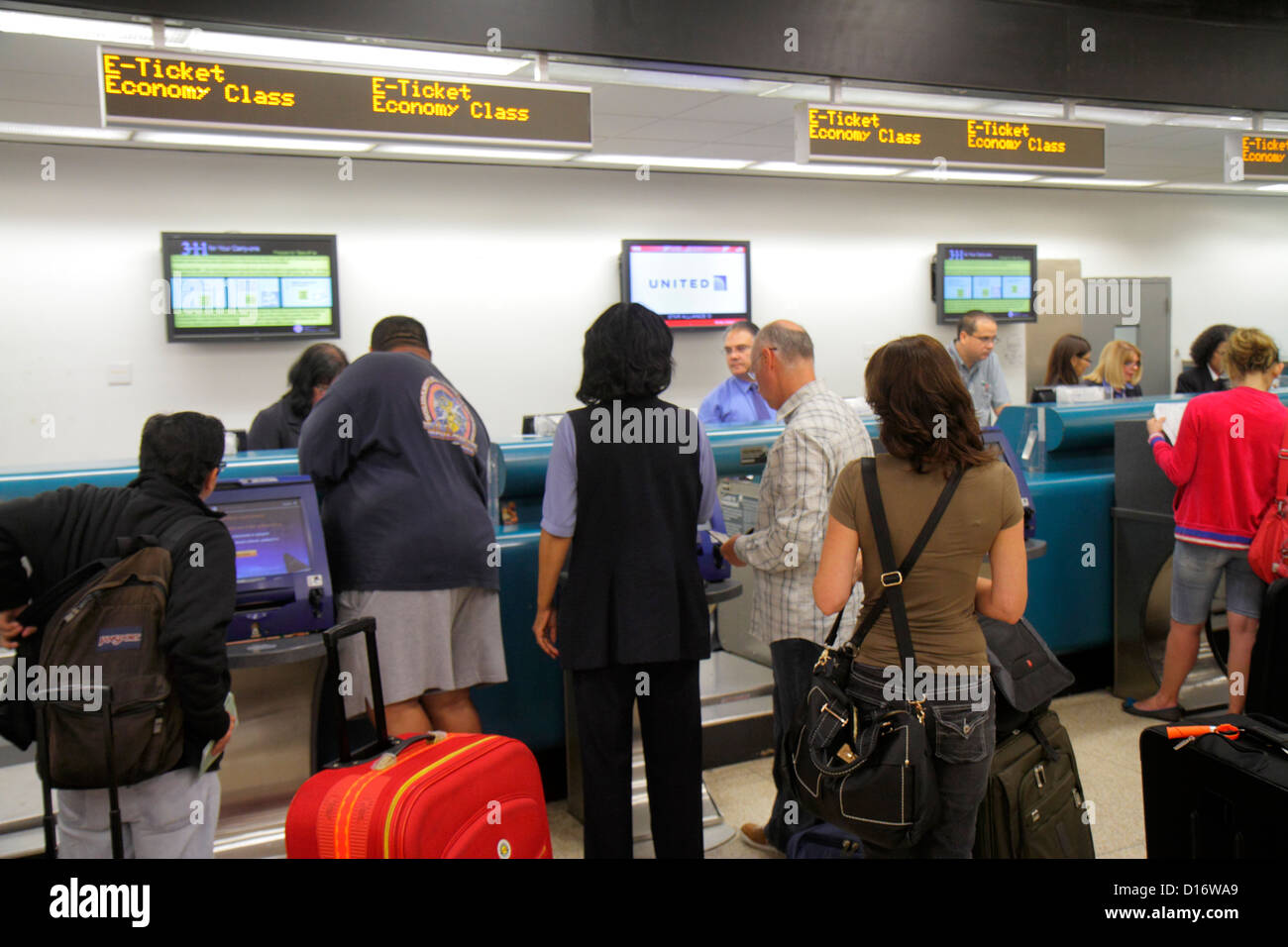 Miami Florida International Airport MIA,terminal,economy class,ticket ...
