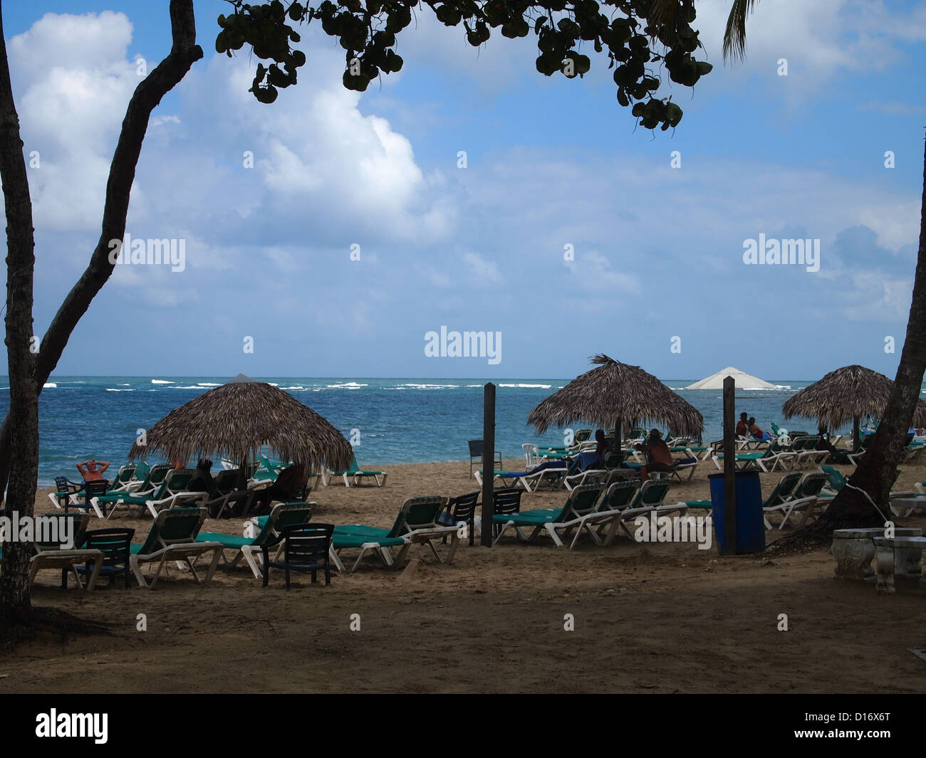 A nice beach in Caribbean sea Stock Photo - Alamy