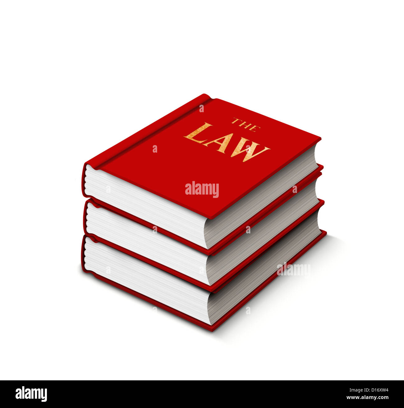 Books of law stack Stock Photo - Alamy