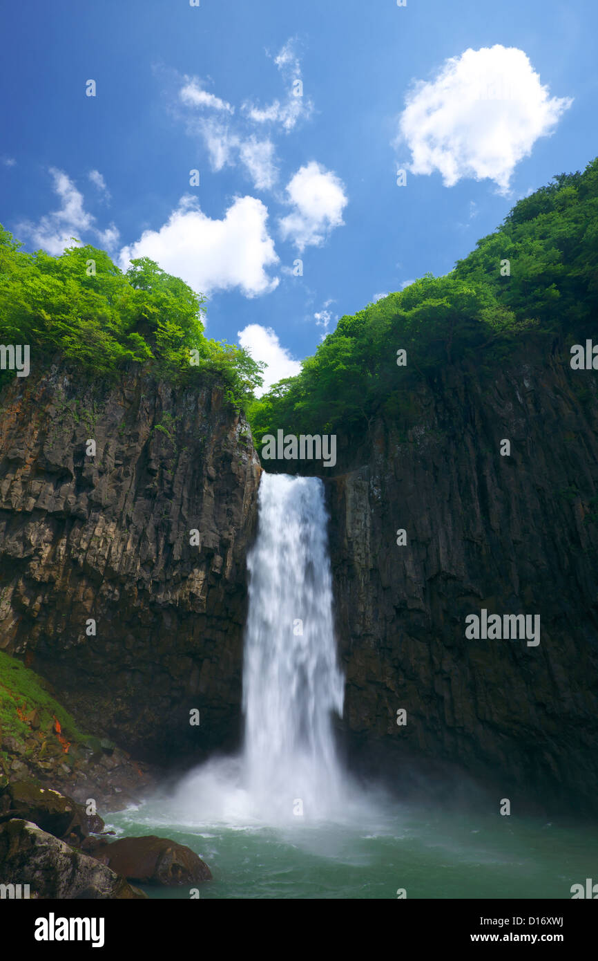 Naena waterfall and blue sky hi-res stock photography and images - Alamy