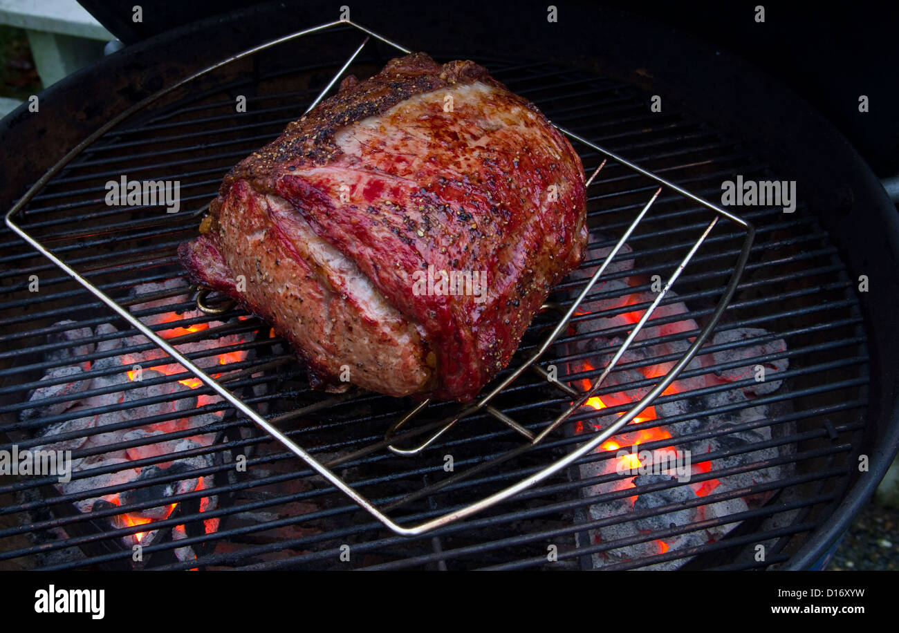 Bbq prime rib hi-res stock photography and images - Alamy